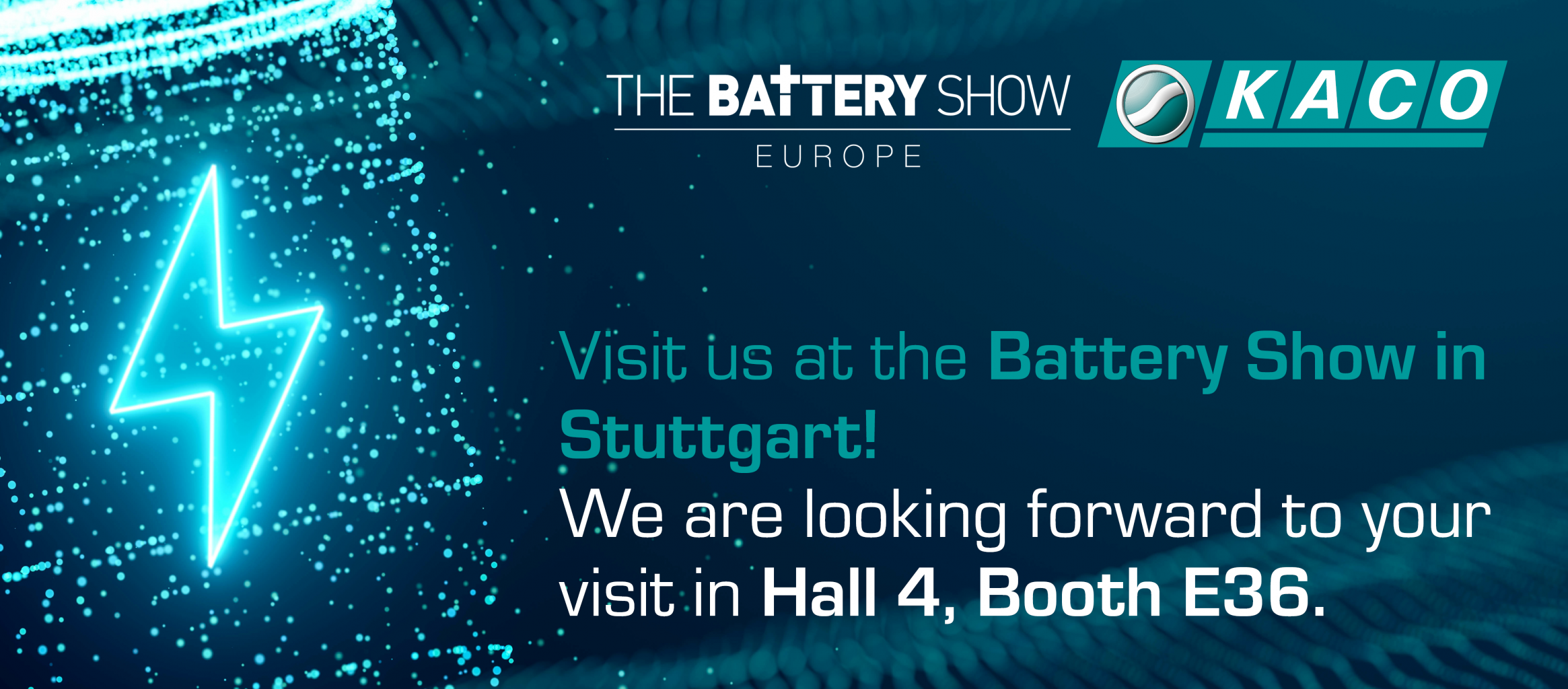 April 2023 – KACO GmbH + Co. KG at the Battery Show Europe - KACO - Der ...